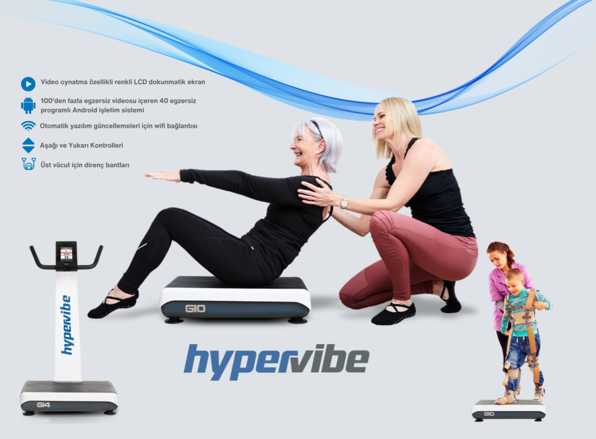 Hypervibe Tüm Vücut Titreşim Cihazı - Alpmed Tıbbi Cihazlar